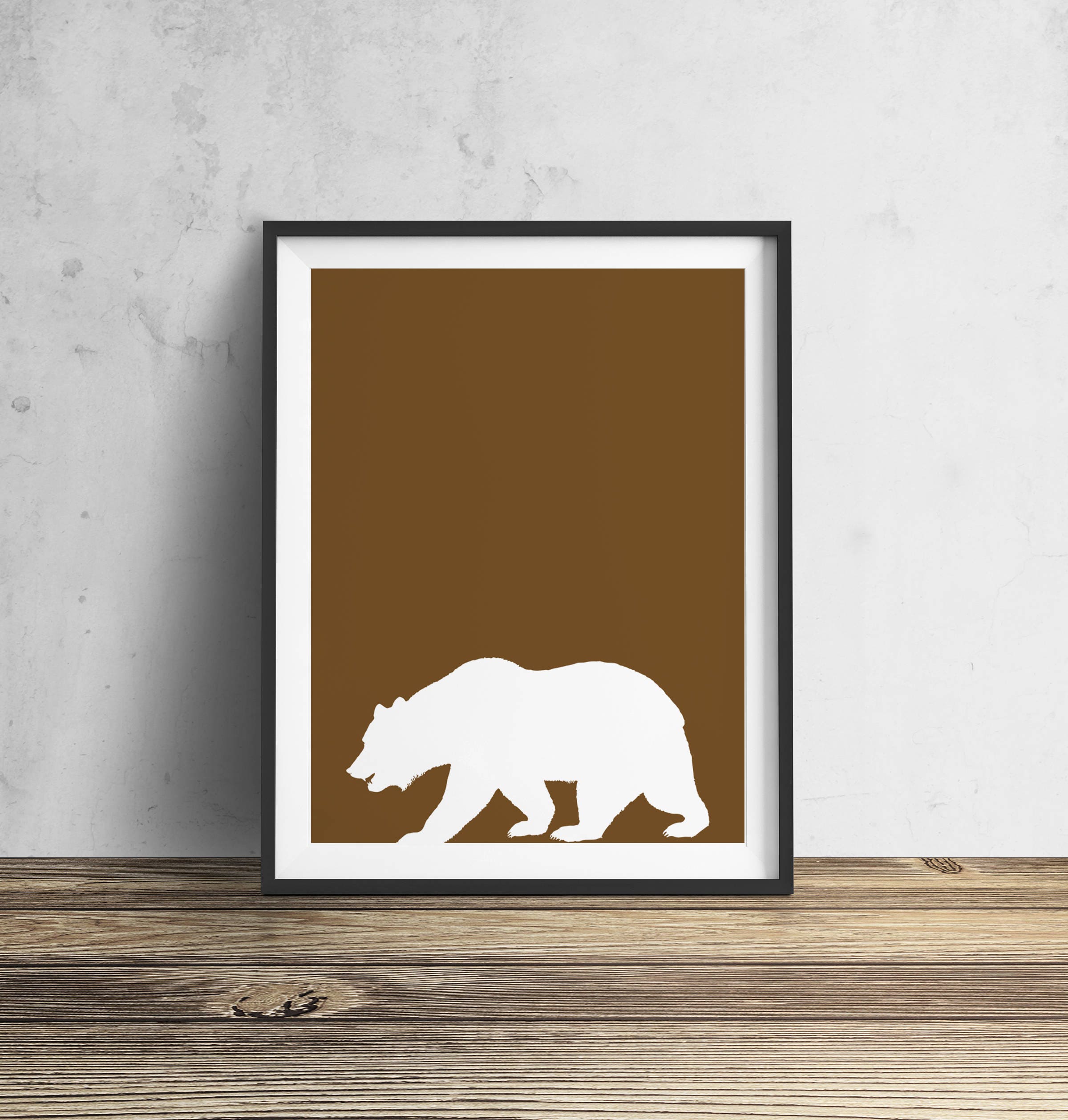 The Brown Bear INSTANT DOWNLOAD Bear Nature Print - Etsy