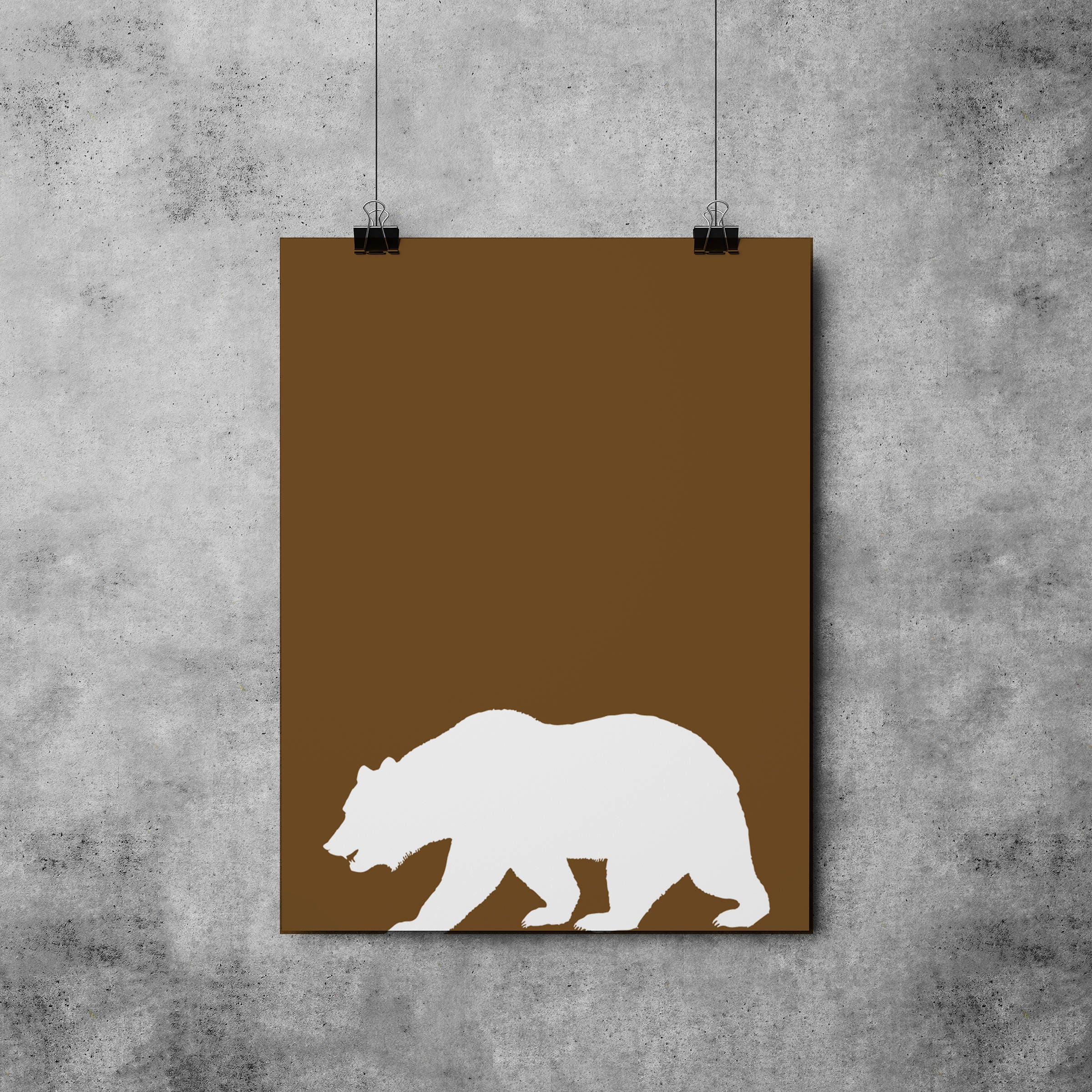 The Brown Bear INSTANT DOWNLOAD Bear Nature Print - Etsy