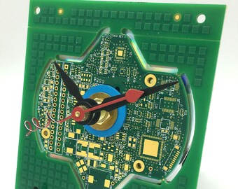 Circuit Board Clock | Etsy
