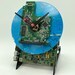 Clock Green Laptop Circuit Board on CD Over Circuit Board - Etsy