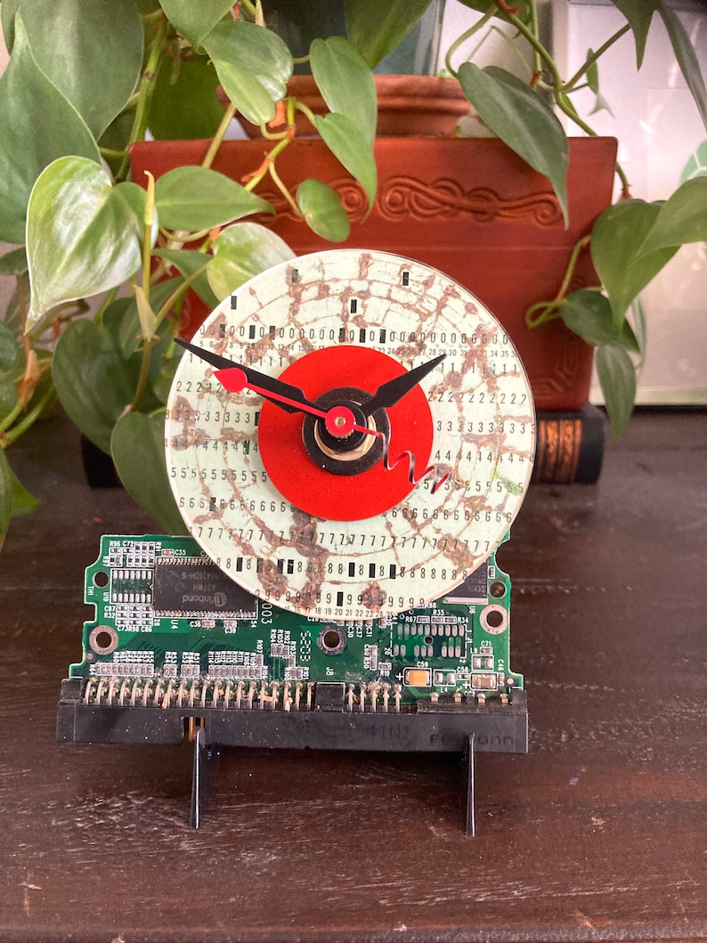 Vintage Punched Computer Punch Card on Mini CD on Circuit - Etsy