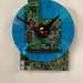 Clock Green Laptop Circuit Board on CD Over Circuit Board - Etsy