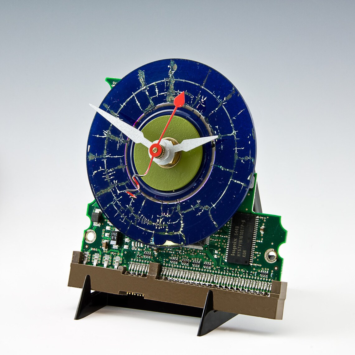 Mini Cd on Computer Circuit Board Table/shelf Display Easel | Etsy