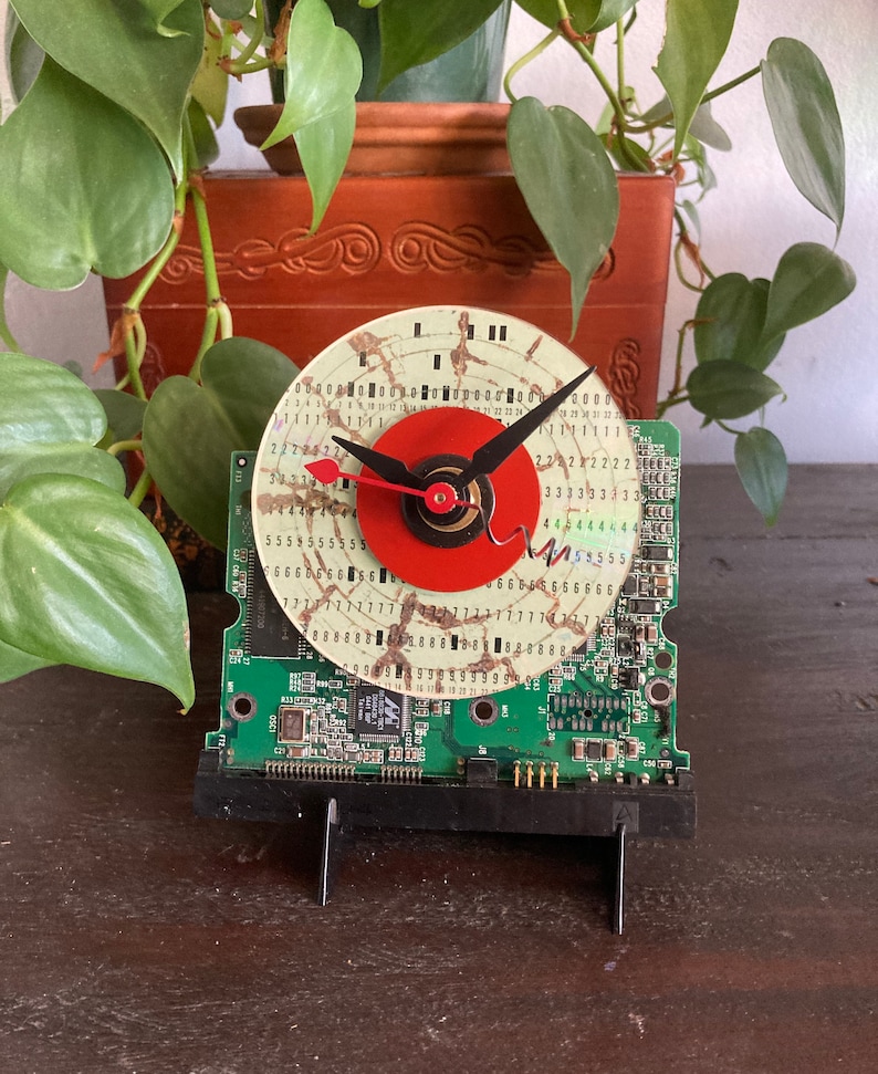 Vintage Punched Computer Punch Card on Mini CD on Circuit - Etsy