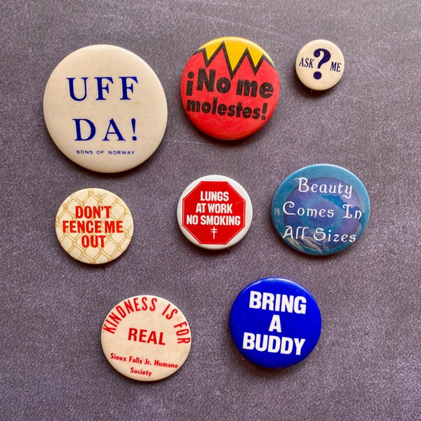 Funny Buttons - Etsy