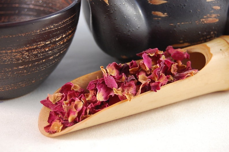 Chocolate Rose Delight Loose Leaf Tea 80g Box Vegan - Etsy