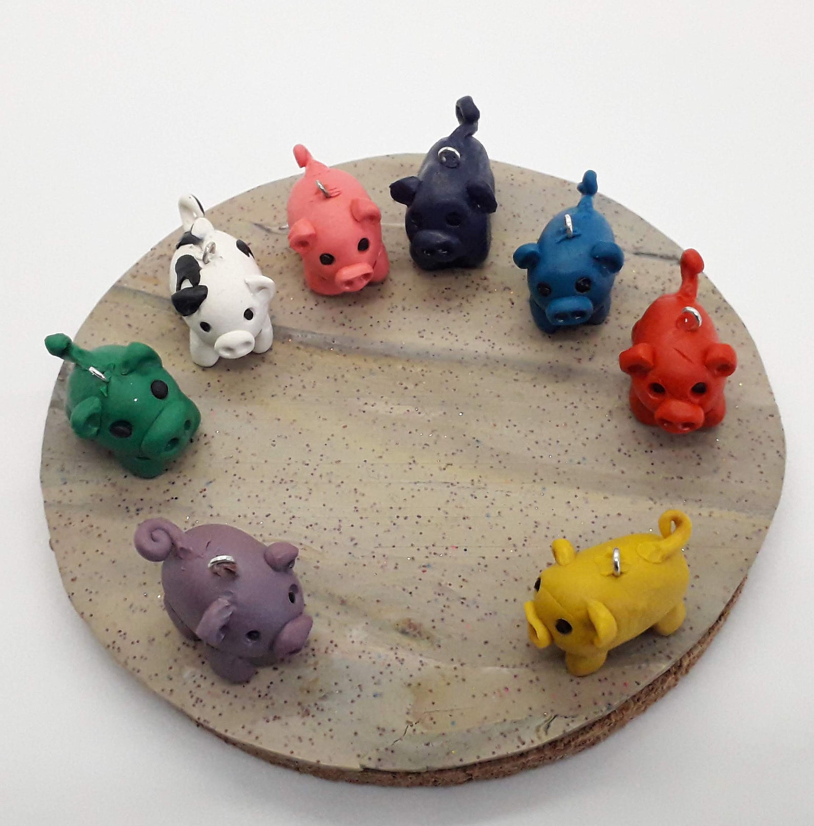 Pig Tea Infuser, Pig Mesh Ball, Pig Tea Maker, Handmade Pig Charms ...