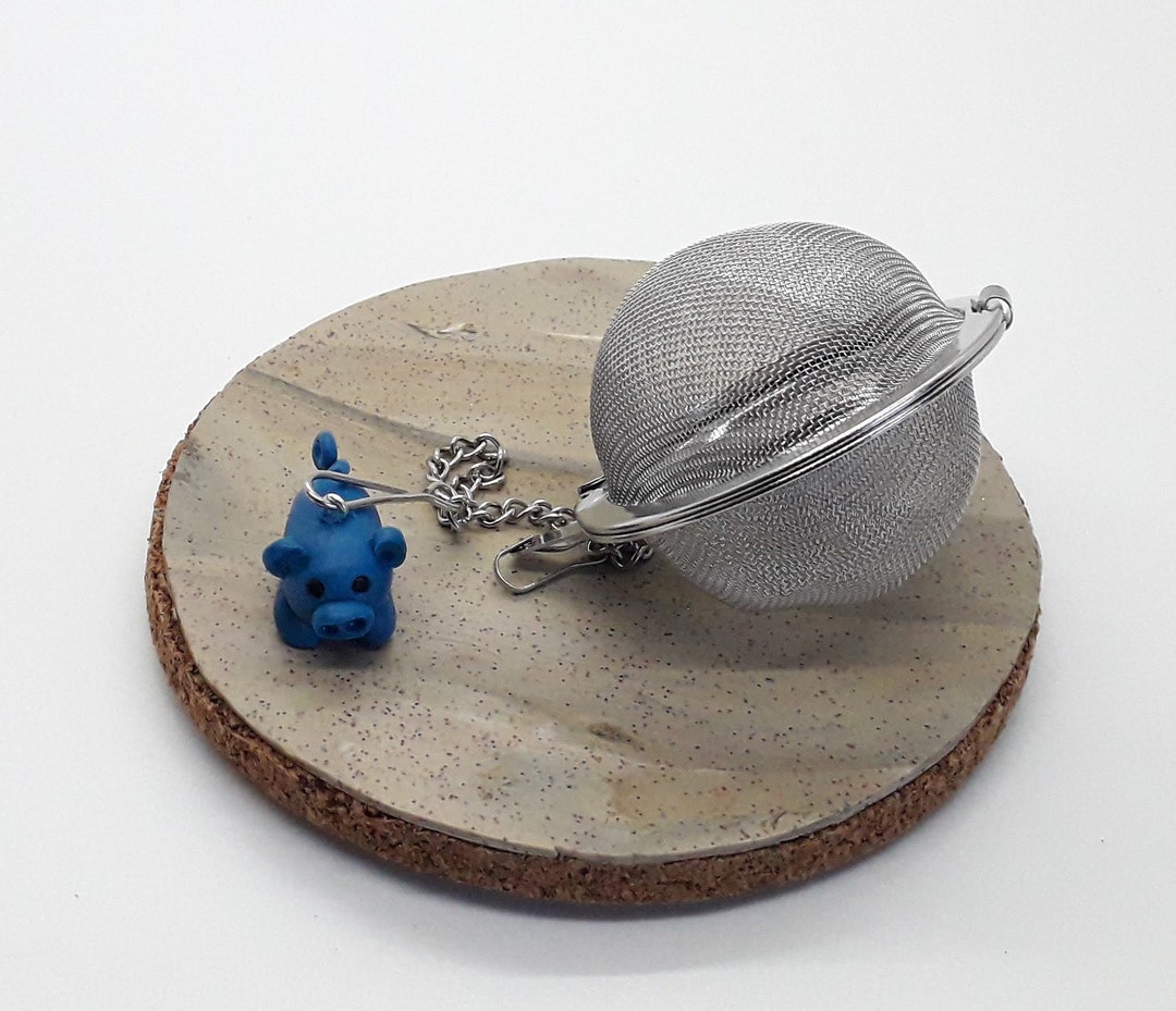 Pig Tea Infuser, Pig Mesh Ball, Pig Tea Maker, Handmade Pig Charms - Etsy