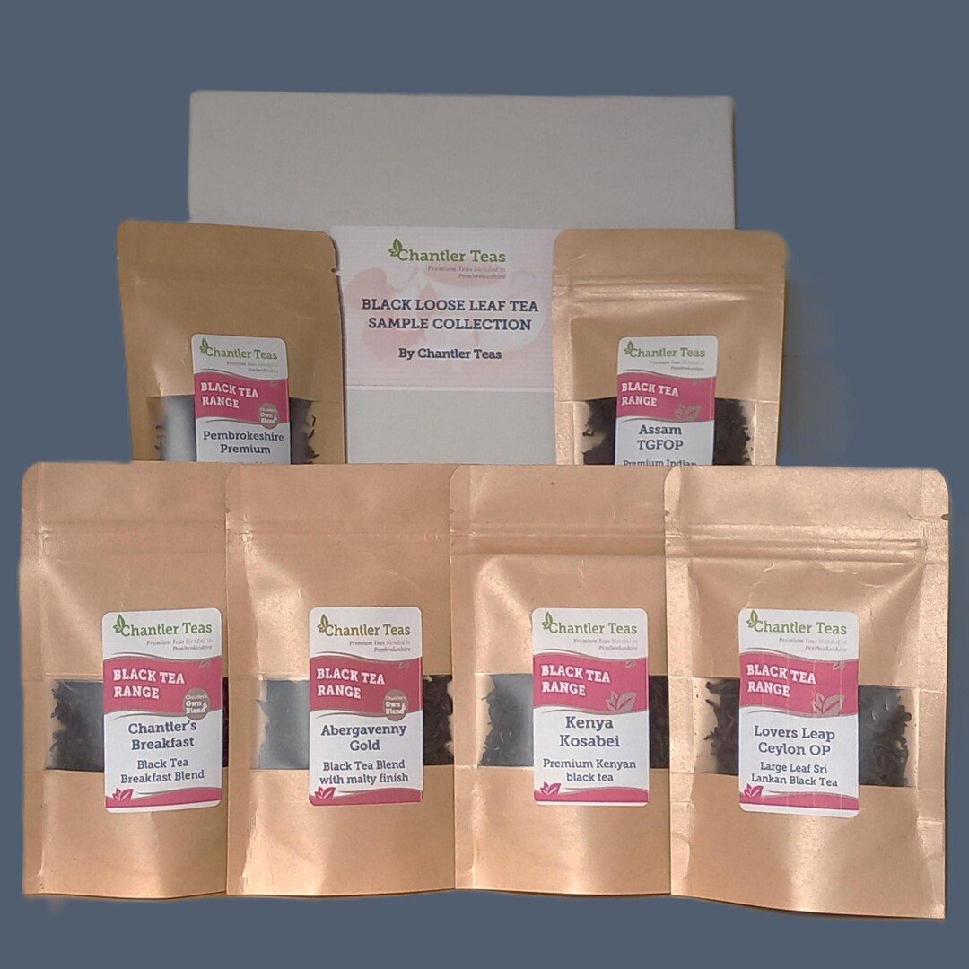 Black Tea Loose Leaf Sample Pack: Vegan Friendly Teas - Etsy