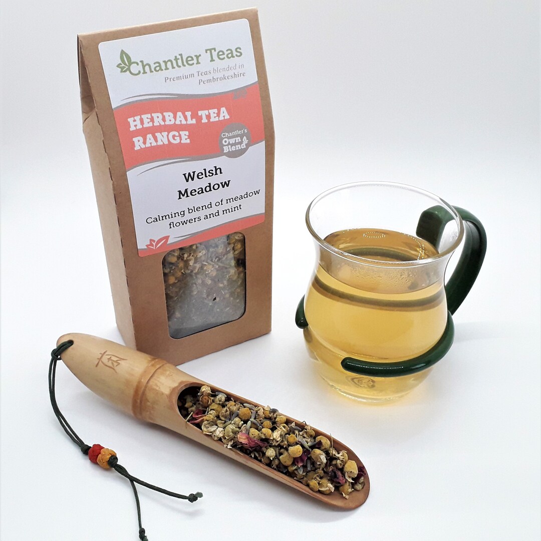 Welsh Meadow Loose Leaf Herbal Blend 50g Retail Box, Plastic Free ...