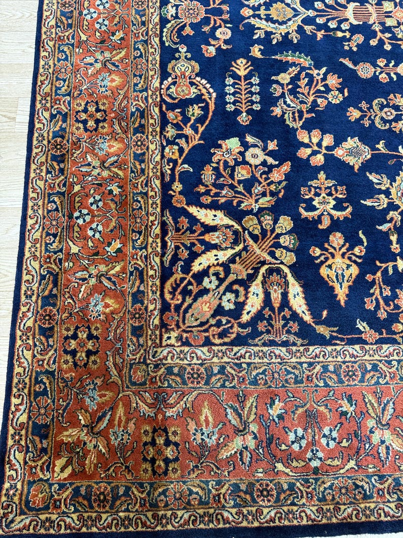 Sarouk Rug - Etsy