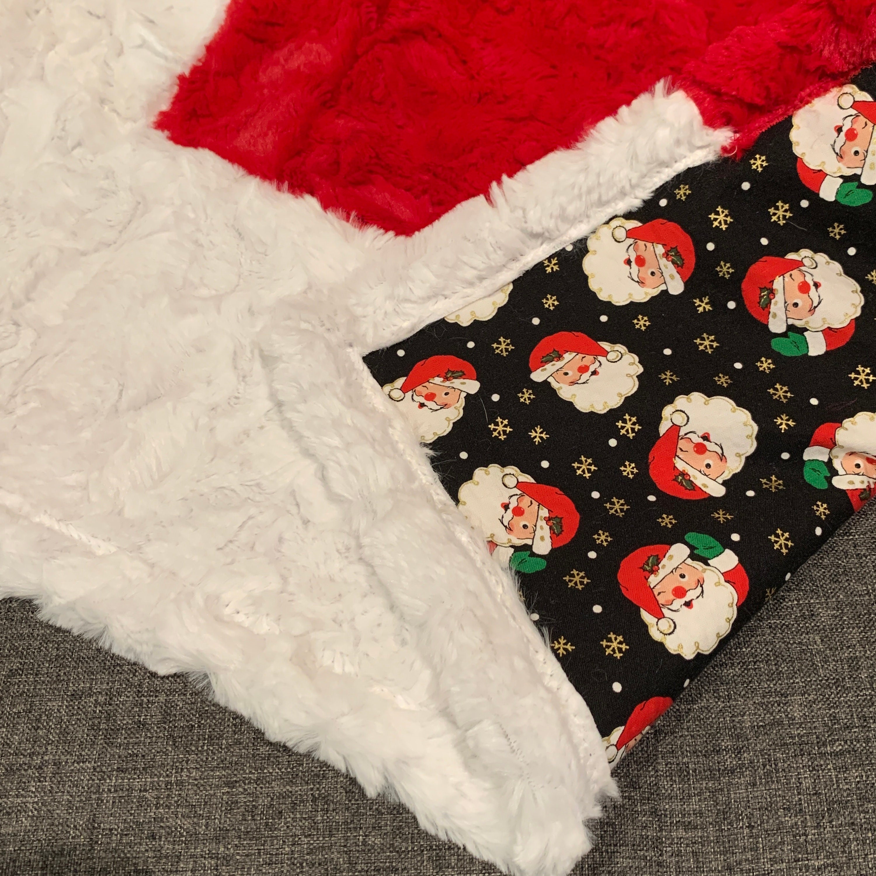 PDF Sewing Pattern, Santa's Suit Blanket or Quilt Digital Pattern ...