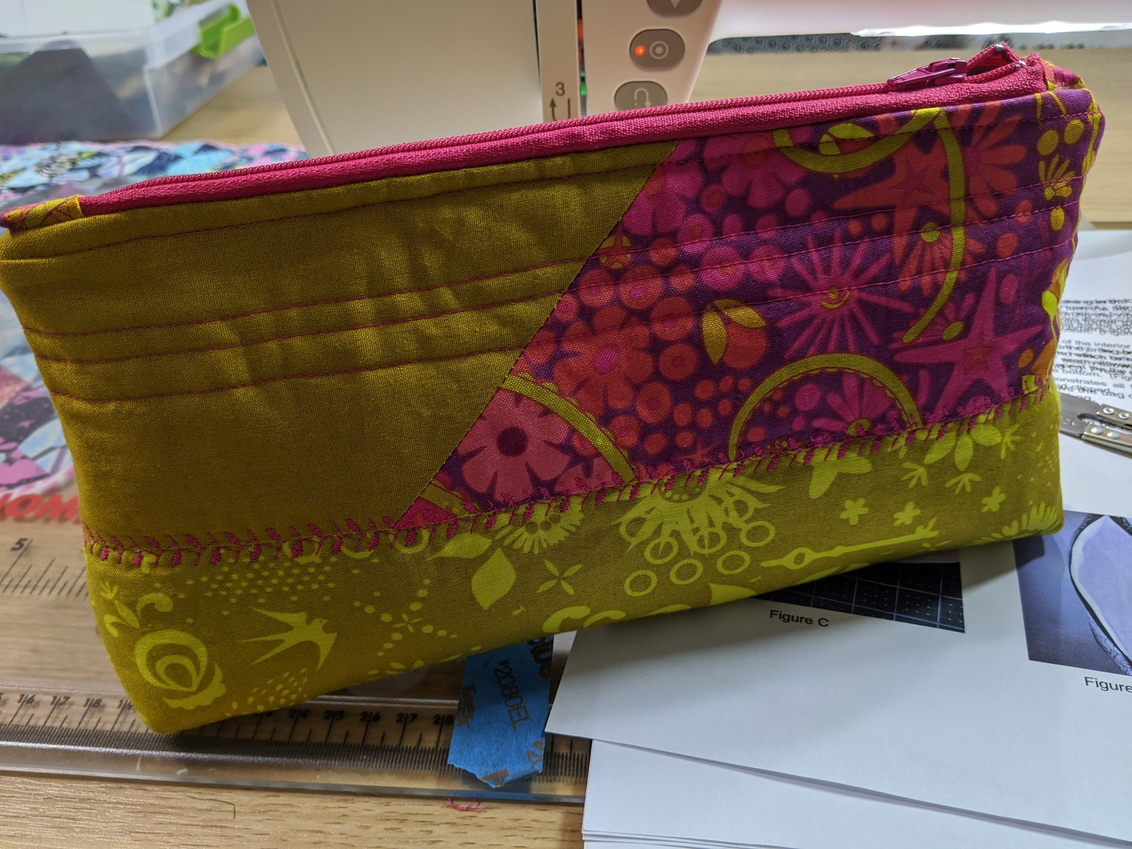 PDF Pattern Trio Sewing, Cosmetic Bag Pattern, PDF Pattern, Travel Set ...