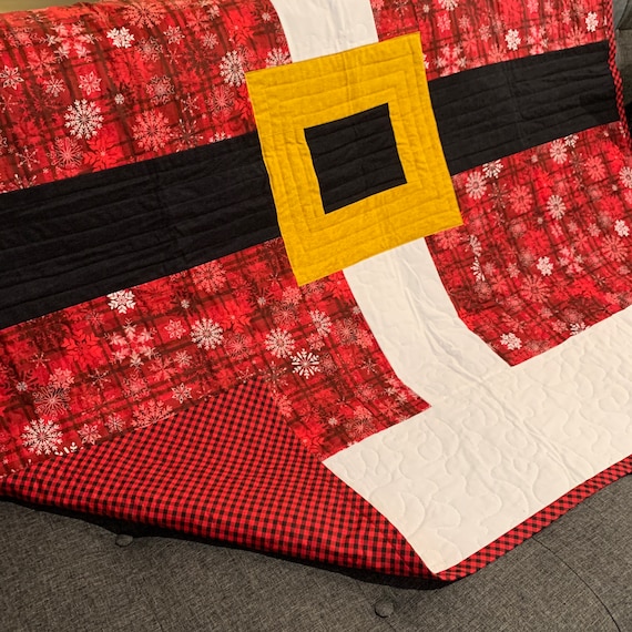 Santa Suit Quilt Pattern