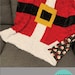 PDF Sewing Pattern, Santa's Suit Blanket or Quilt Digital Pattern ...