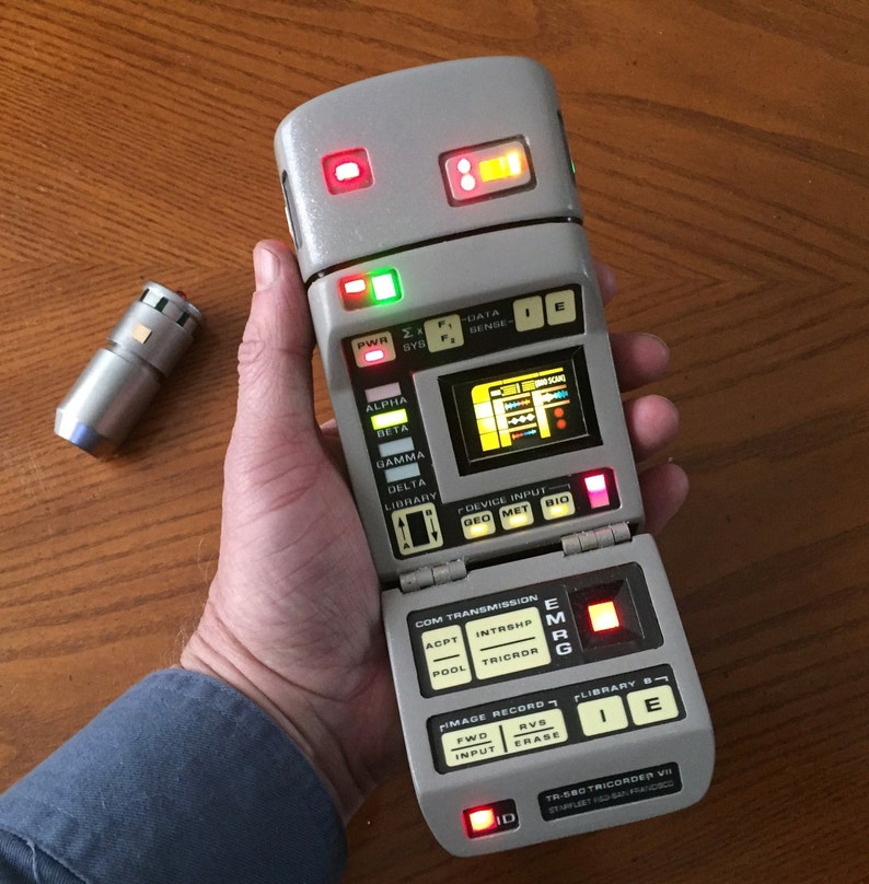 Star Trek Mark VII MEDICAL Tricorder Prop electronics upgrade | Etsy