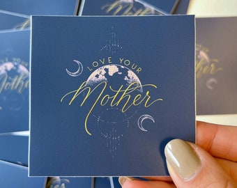 Love Your Mother Bumper Sticker / Decal or Magnet - Etsy