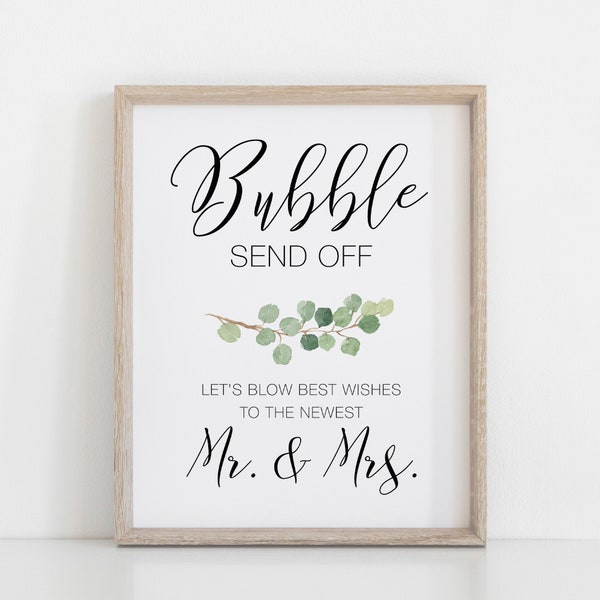 Wedding Bubble Sign - Etsy