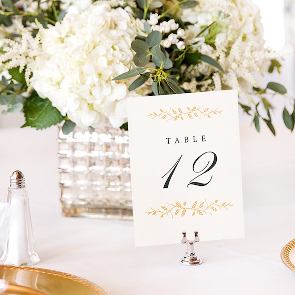 Pearl Table Numbers - Etsy