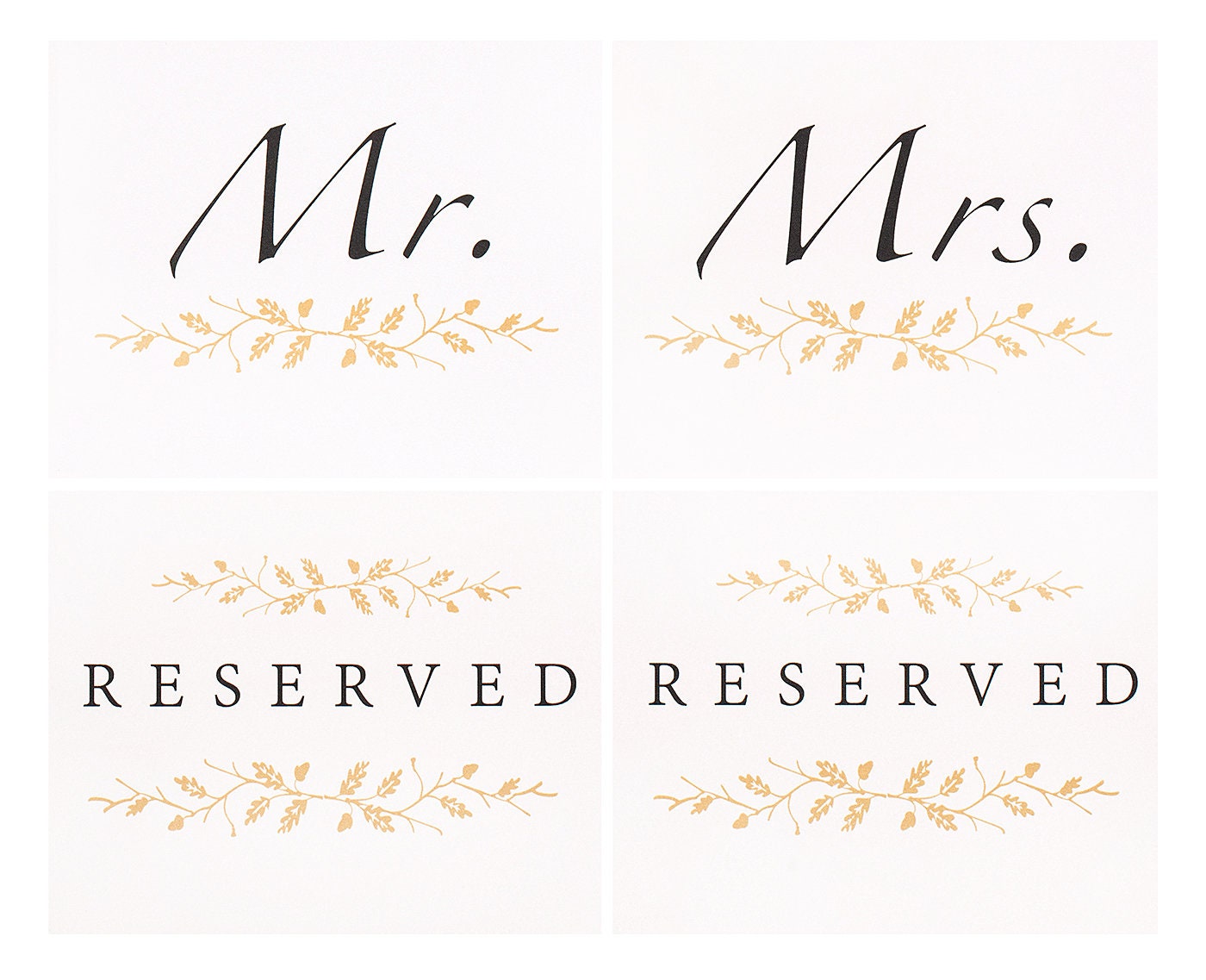 Wedding Table Numbers Pearl White and Gold on Pearlescent - Etsy