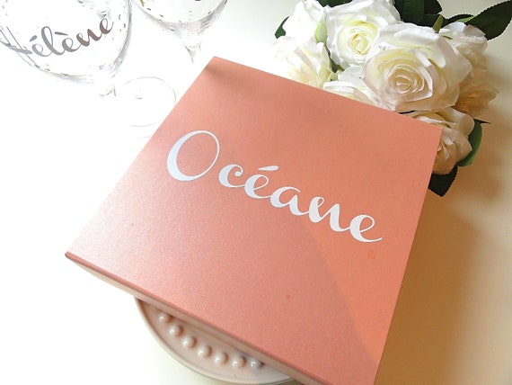 Gift Box Sticker Vinyl Decal Personalized Decor Wedding - Etsy