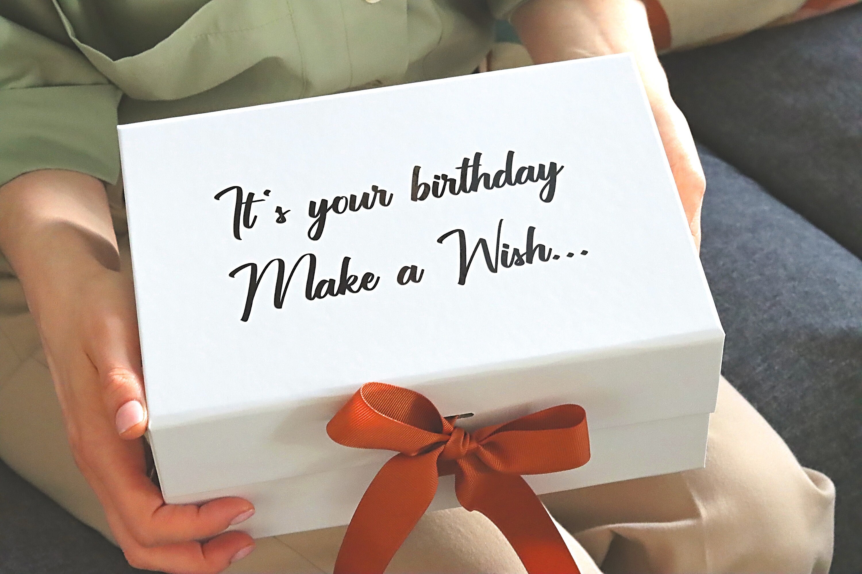 Photo Gift Box Happy Birthday Box Custom Gift Box Empty | Etsy