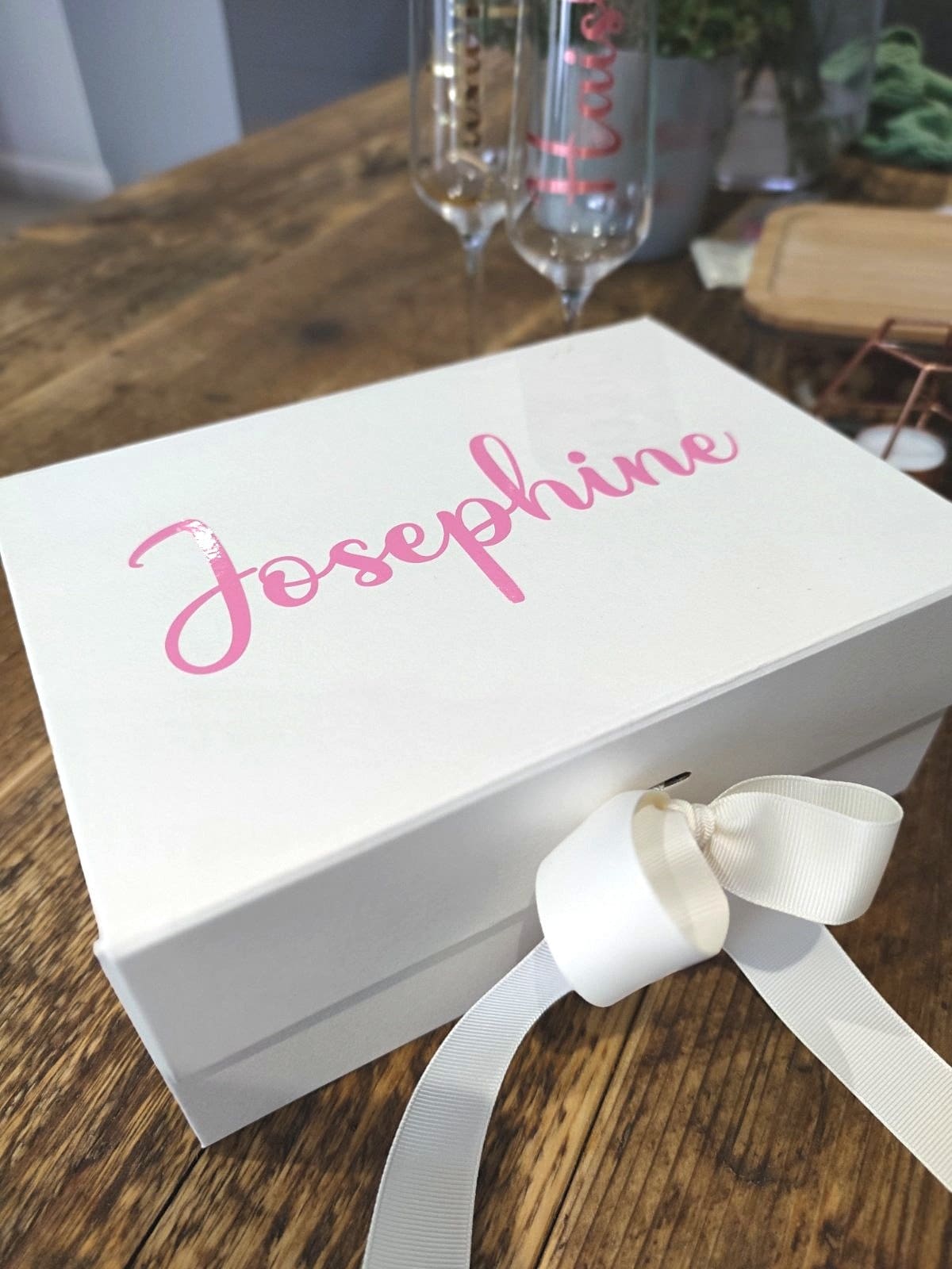 Gift Stickers Name Decals Vinyl Letters Handwritten Date - Etsy UK