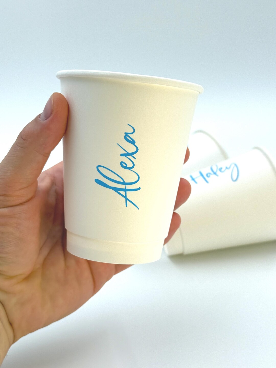 Custom Cup Name Stickers: Vinyl Decals for Weddings, Kids Parties ...