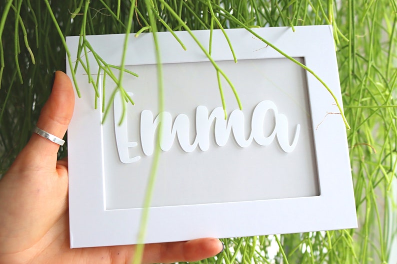 Glass Custom Vinyl Stickers Personalised Decal Name Tags - Etsy