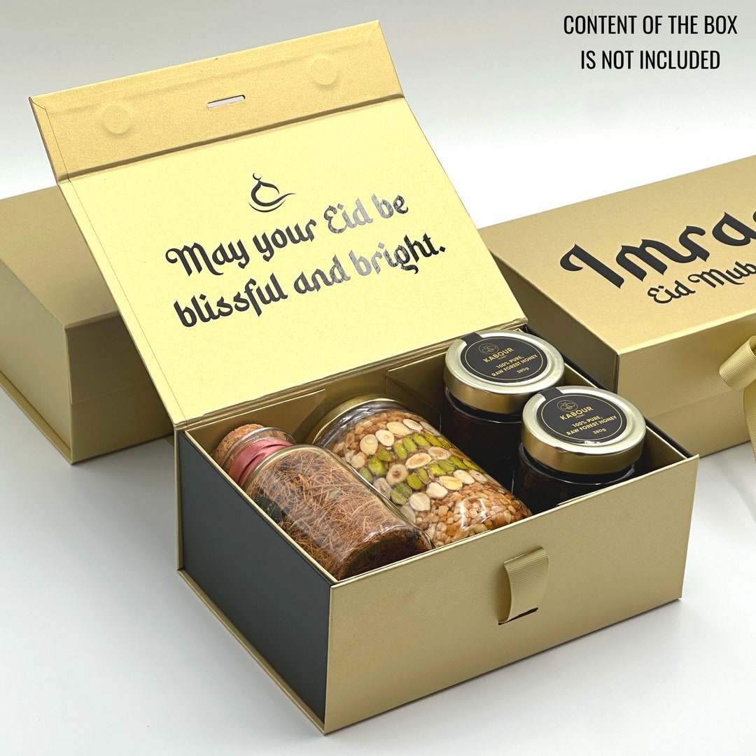 Happy Eid, Gift Box With Lid, Religious Gift, Ramadan Kareem, Eid ...