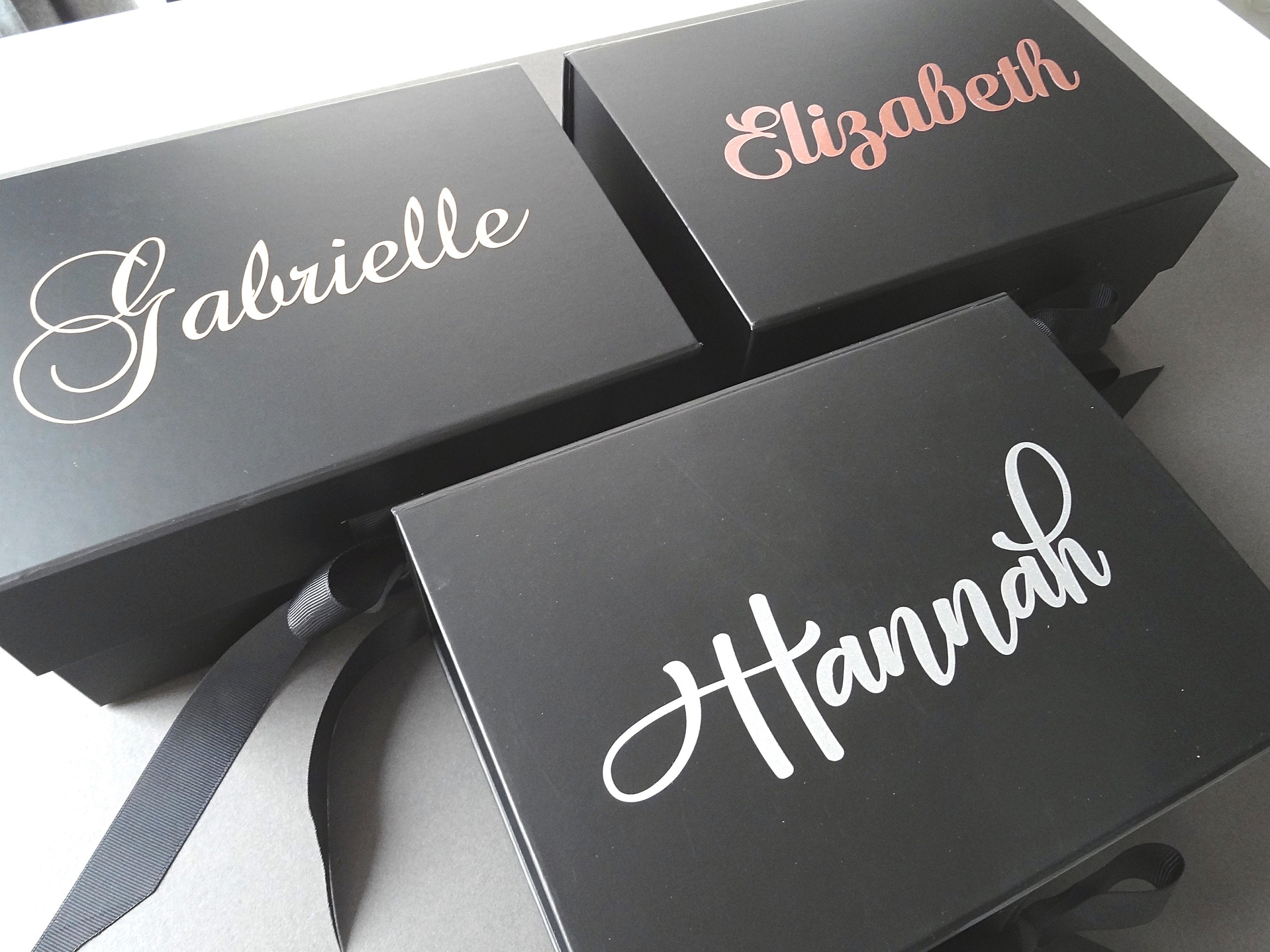 Gift Boxes With Lids Personalized Birthday Box Christmas - Etsy UK