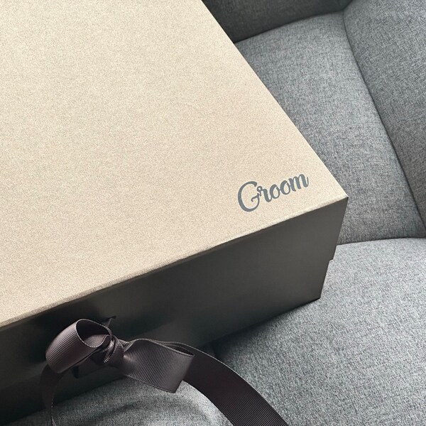 Groom Box - Etsy