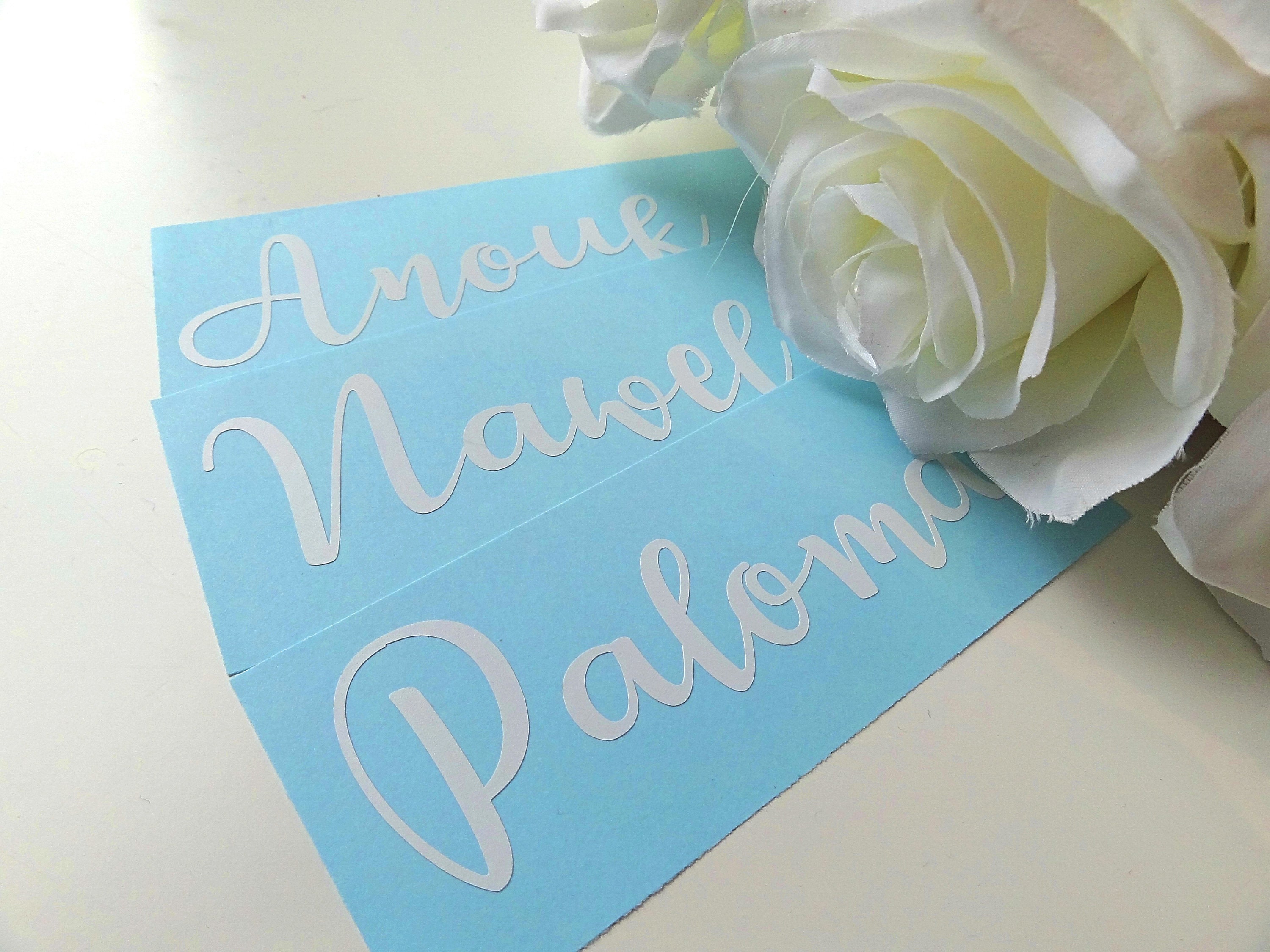 Glass Decals Wedding Name Stickers Bridesmaid Proposal - Etsy UK