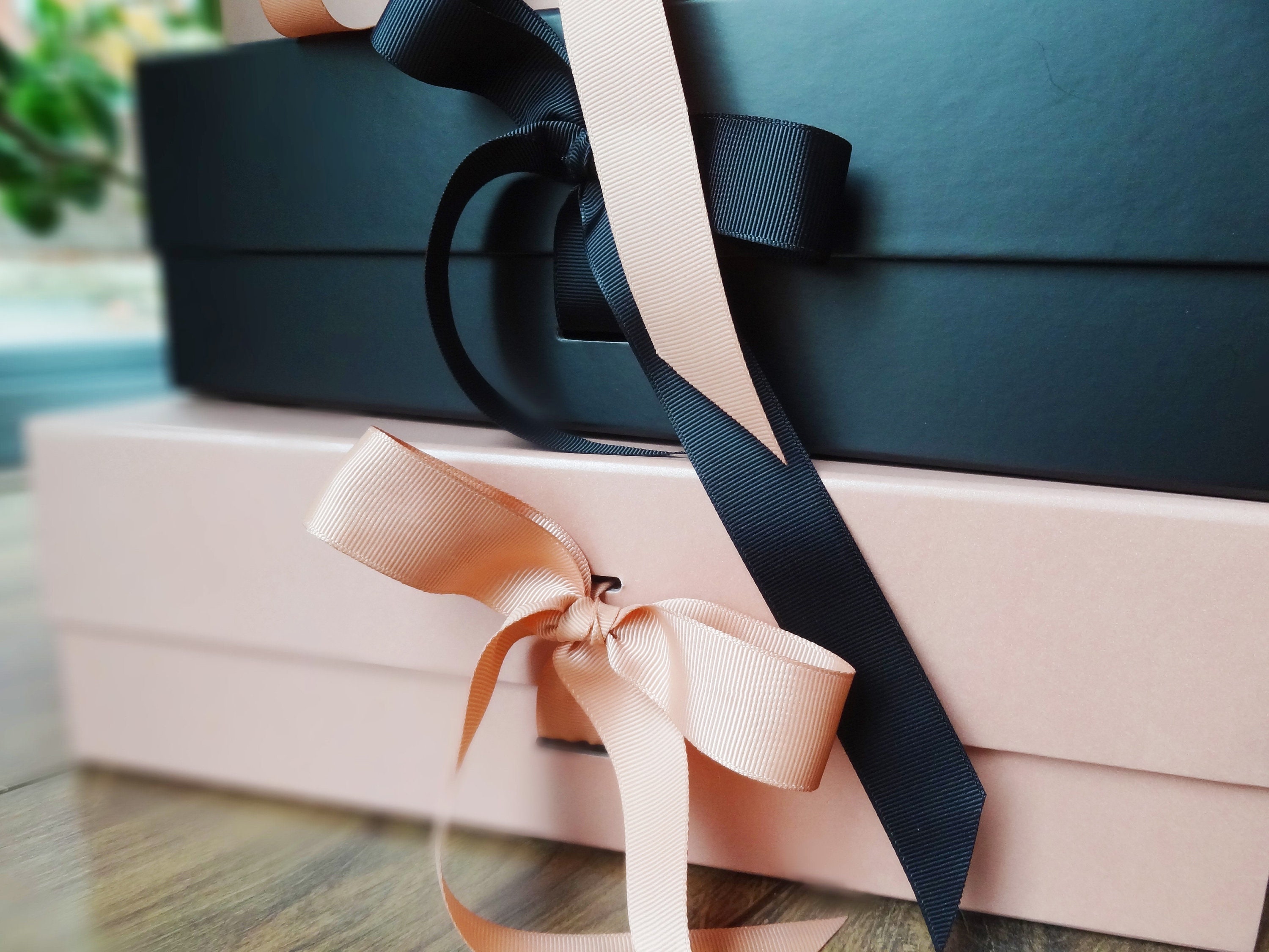 Magnetic Gift Box With Ribbon Luxury Gift Wedding Favour | Etsy UK