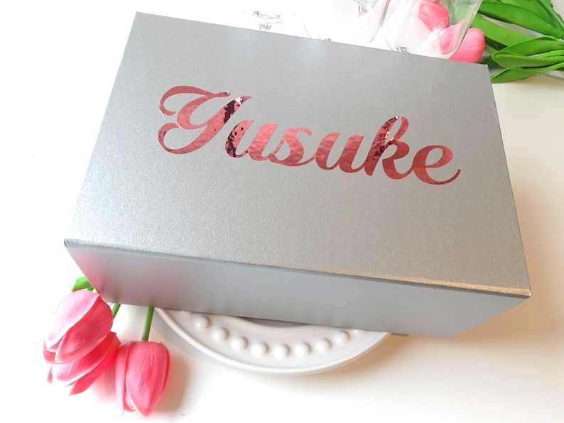 Gift Box Stickers Glass Name Decal Hanger Stickers | Etsy