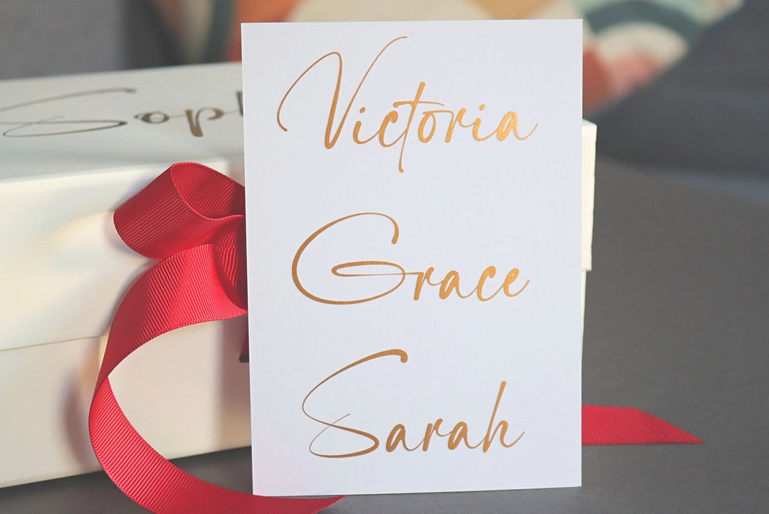 Handwritten Personalised Vinyl Sticker Names, Custom Calligraphy Decal ...