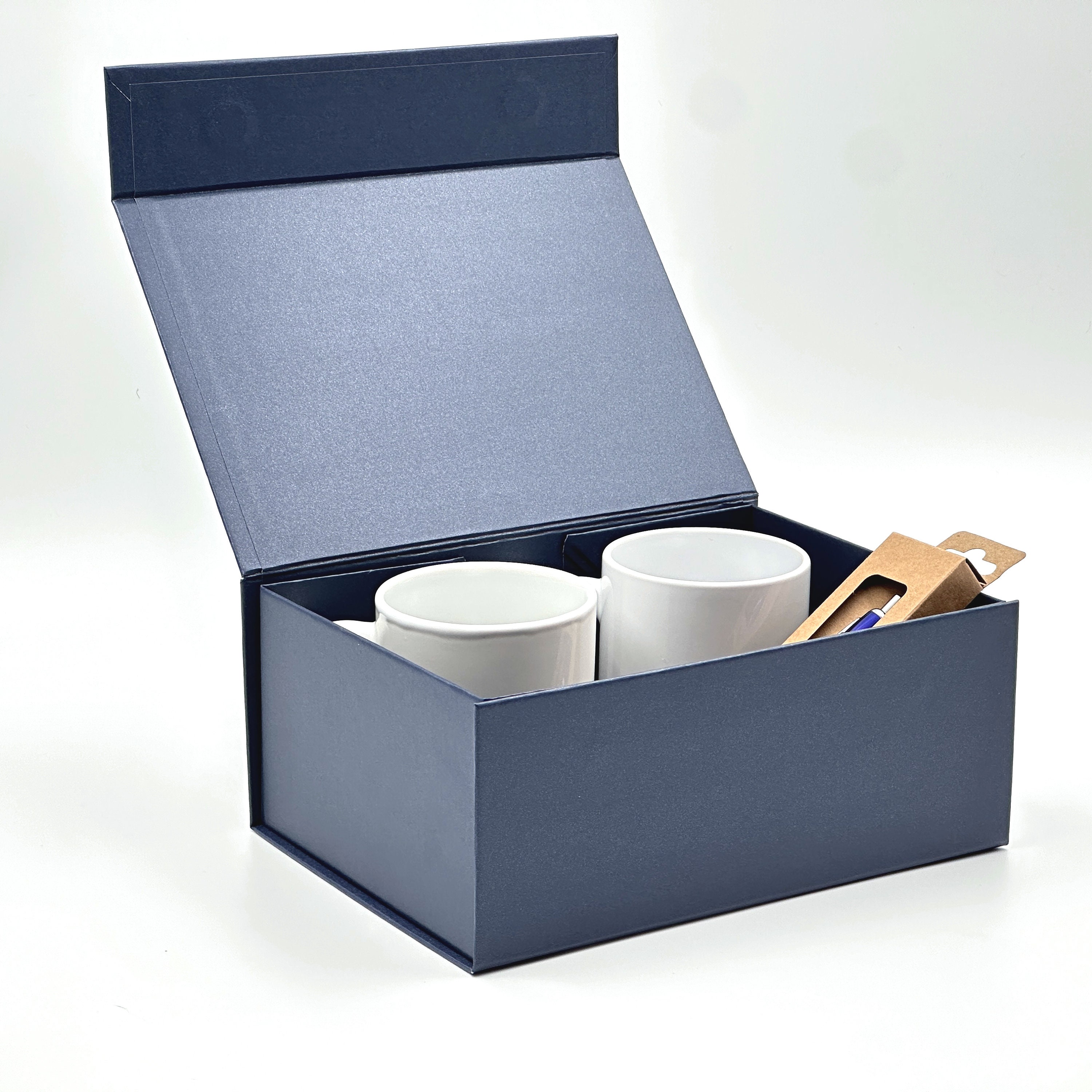 Logo Branded Gift Box: Magnetic Closure, Recyclable Cardboard - Etsy