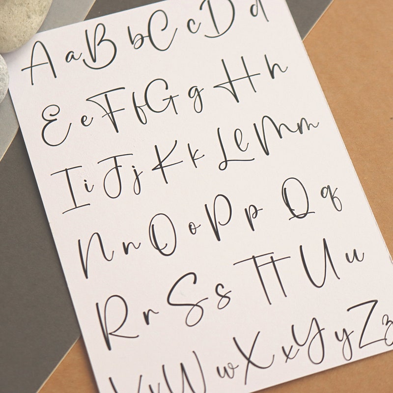 Name Vinyl Lettering - Etsy