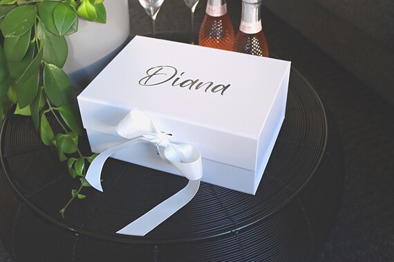 Empty Gift Box Custom Birthday Box Wedding Gifts Bridesmaid - Etsy