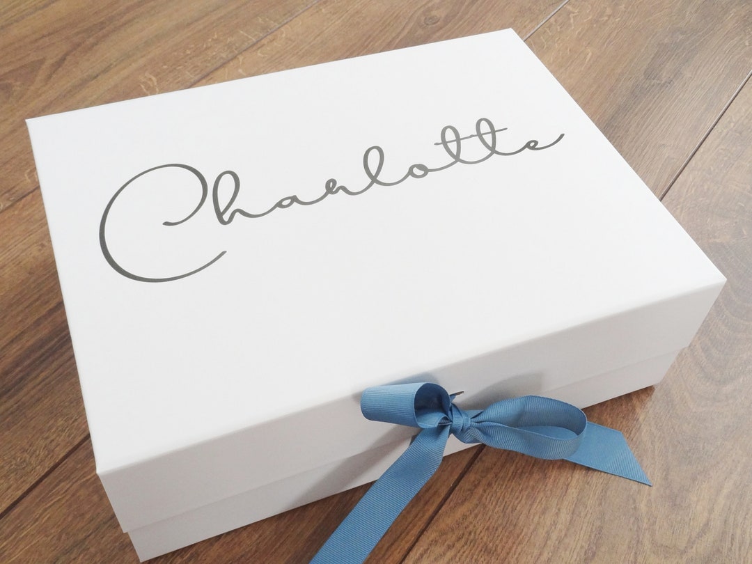 Personalized Wedding Gift Box With Lid, Bridesmaid Proposal, Keepsake ...