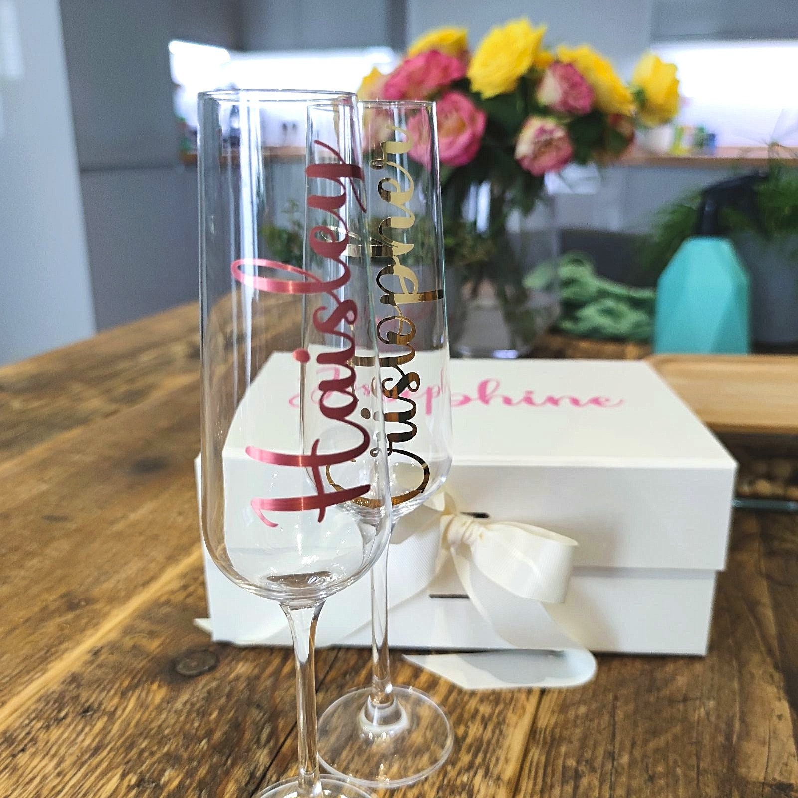 Gift Stickers Name Decals Vinyl Letters Handwritten Date - Etsy UK