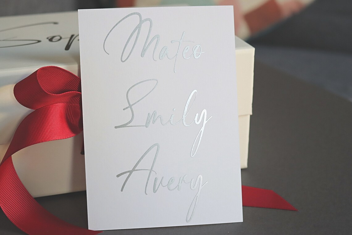 Handwritten Personalised Vinyl Sticker Names, Custom Calligraphy Decal ...