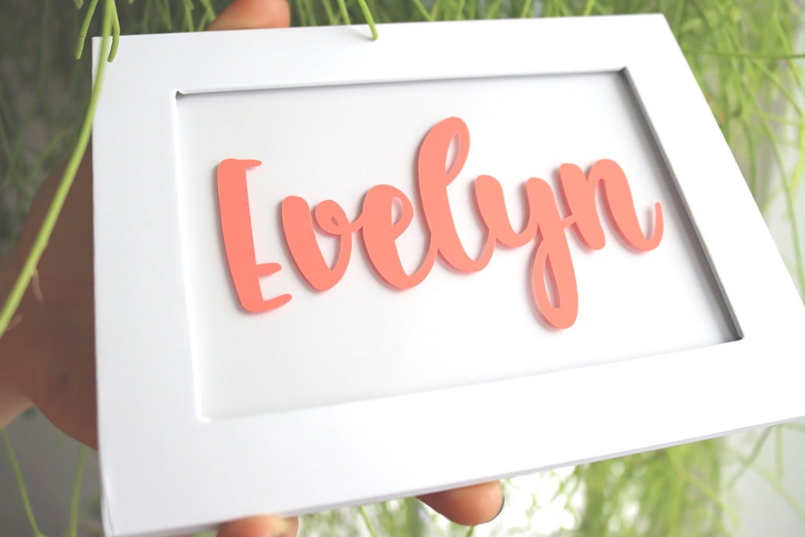 Glass Custom Vinyl Stickers Personalised Decal Name Tags - Etsy
