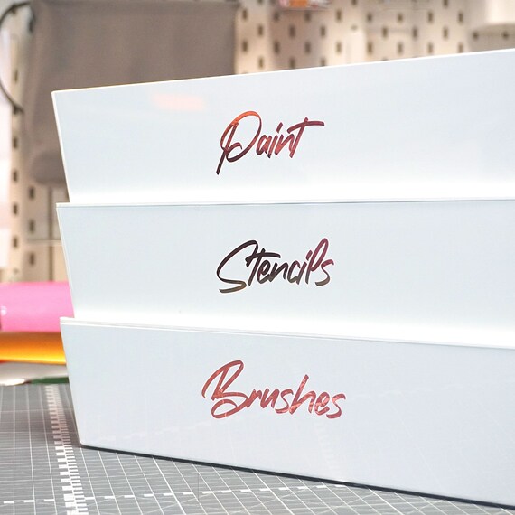 Letras De Vinilo Para Personalizar Regalos Pegatinas De Vinilo, A