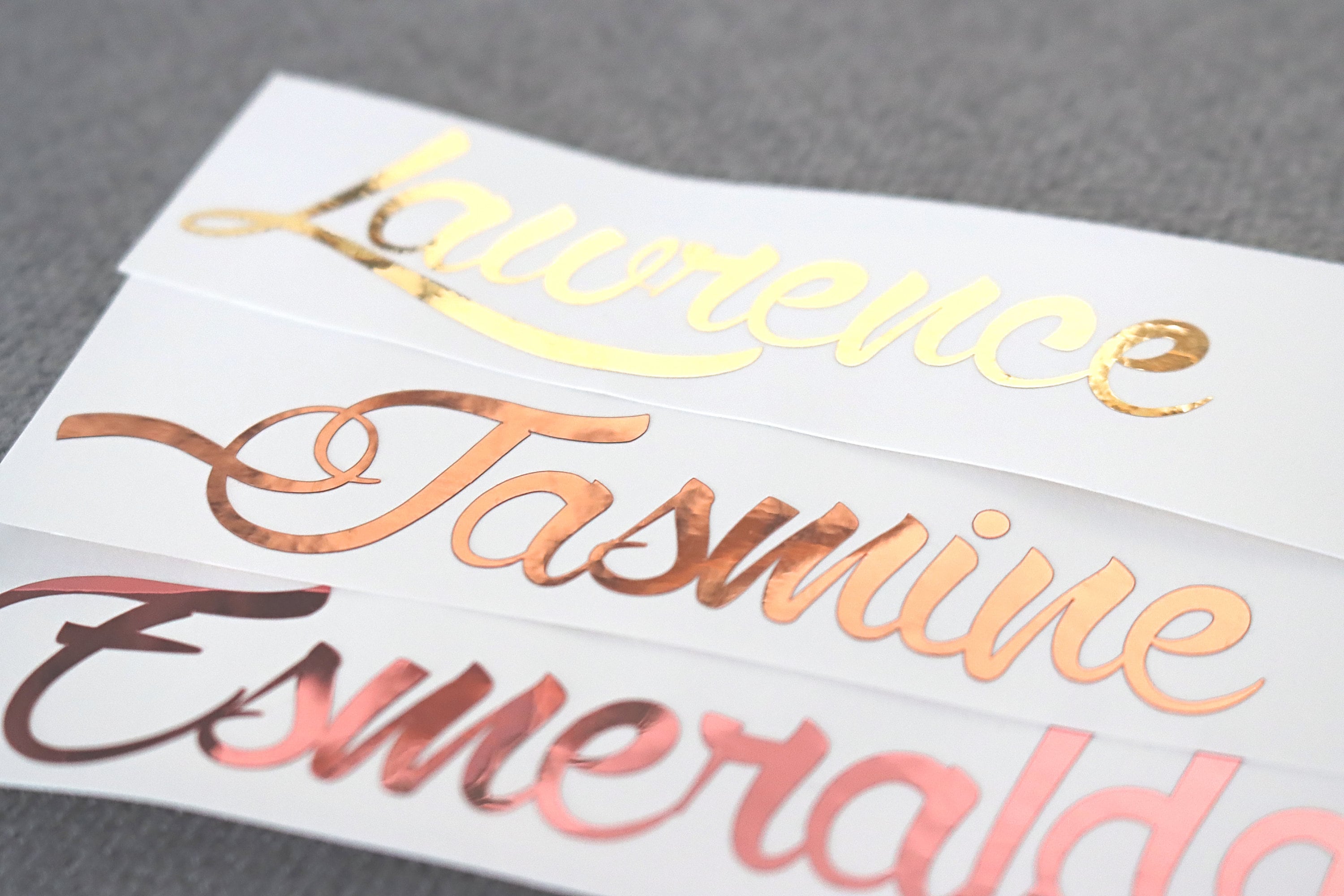 Custom Scrapbook Lettering - Calligraphy Vinyl Decal for Scrapbooking ...
