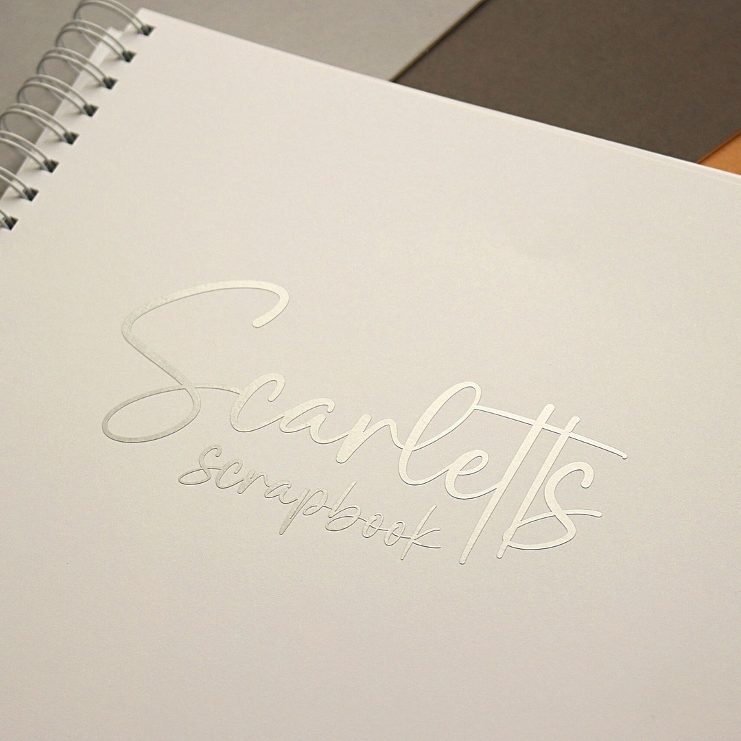 Scrapbook Sticker, Personalised Decal, Calligraphy Vinyl Stickers ...