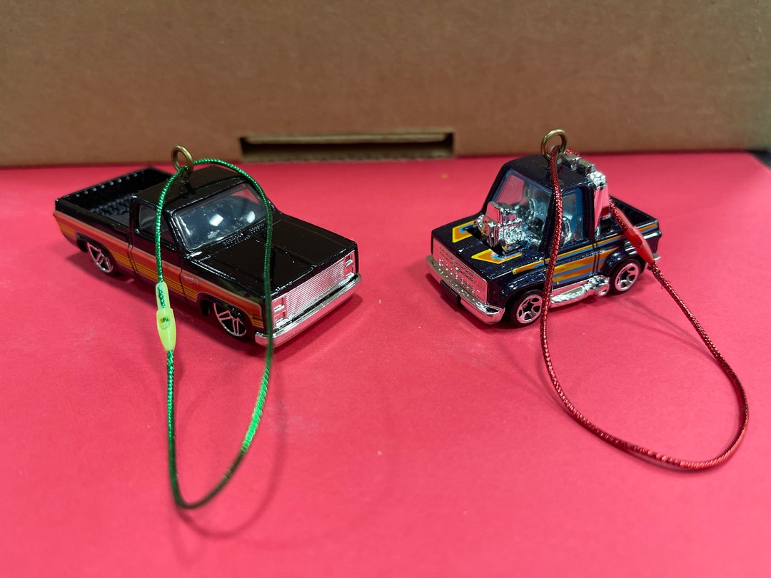 Custom Pair of Silverado Ornaments / Fan Pulls Ornament Loops Included ...