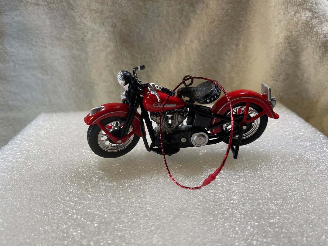 Custom Made Harley Davidson Pan Head Motorcycle Ornament / Fan Pull ...