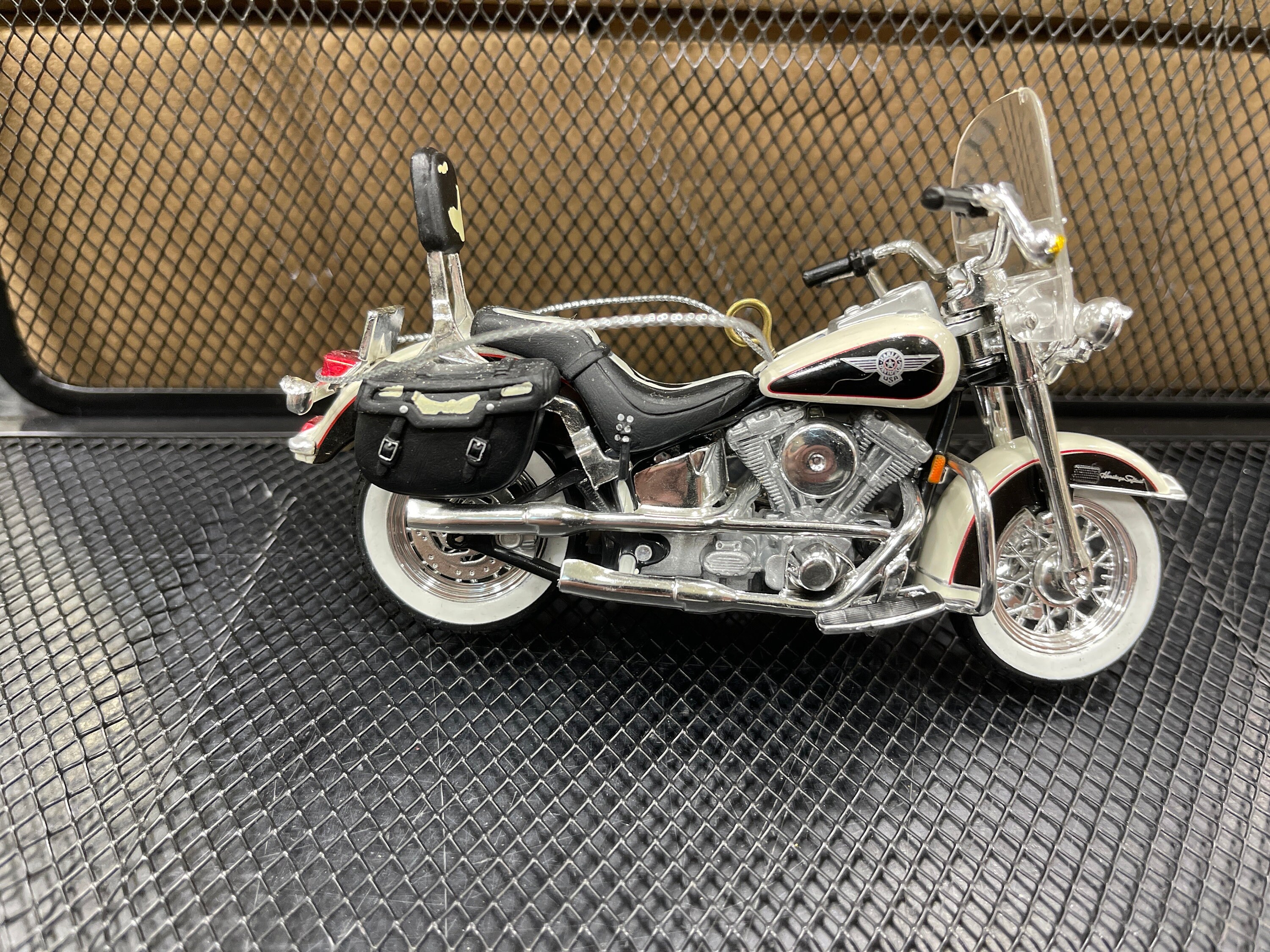 Custom Made Harley Davidson Motorcycle Ornament / Fan Pull Ornament ...