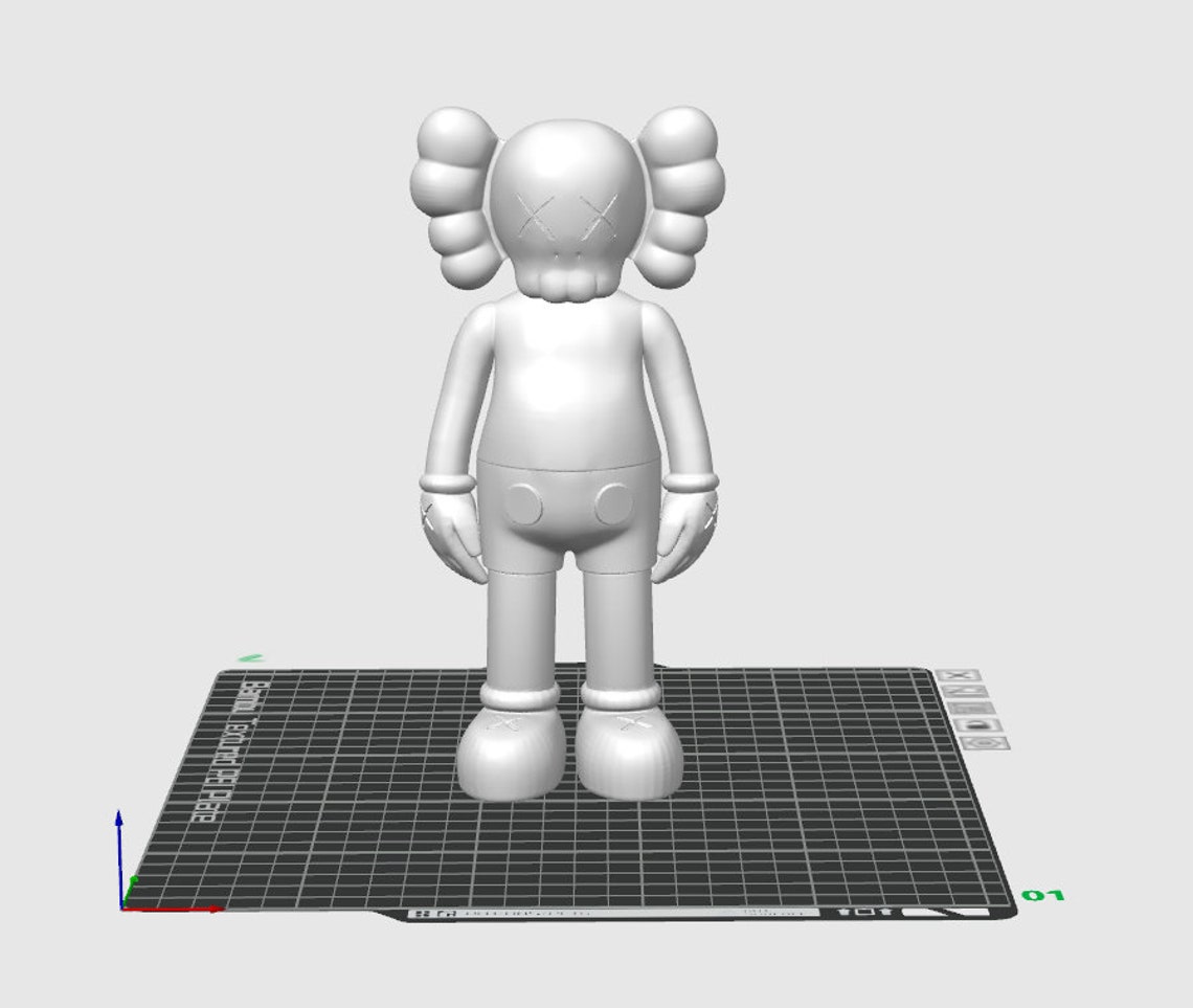 Kaws Companion STL File for 3d Printing - Etsy